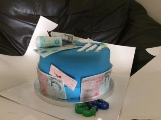 This Cocaine Birthday Cake Definitely Shocked A Few Grandparents Over ...