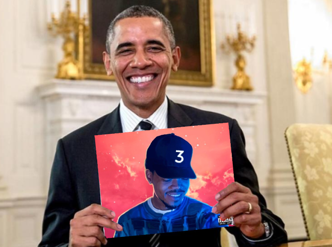 Obama Got Up Onstage With Chance The Rapper, Fanboys Over His Charity ...